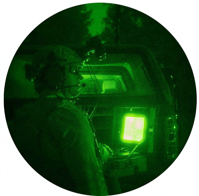 Apache-9 Night Vision Binocular for Aviation - AGM — SERMILITAR